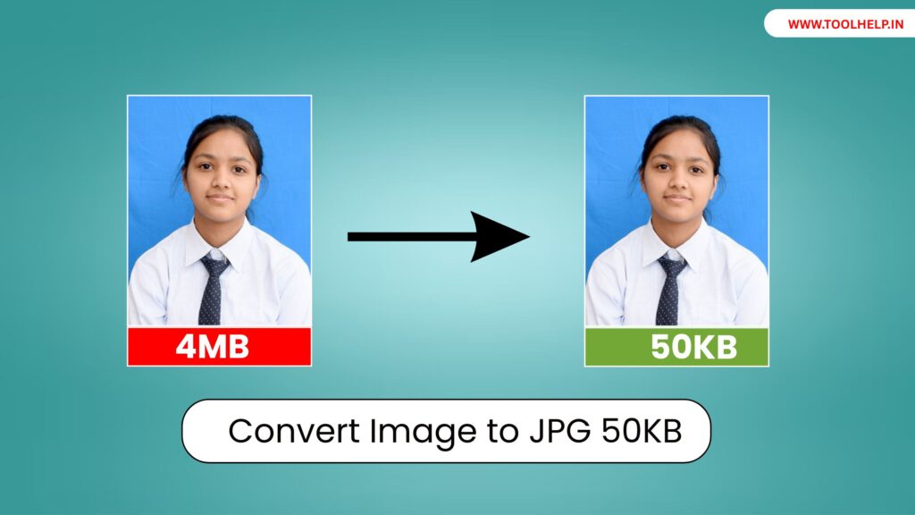Convert image to JPG 50 KB - Tool Help